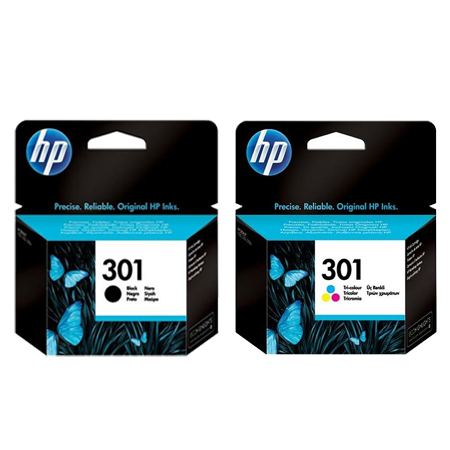 HP 301 Black Original Ink Cartridge - 999inks.co.uk